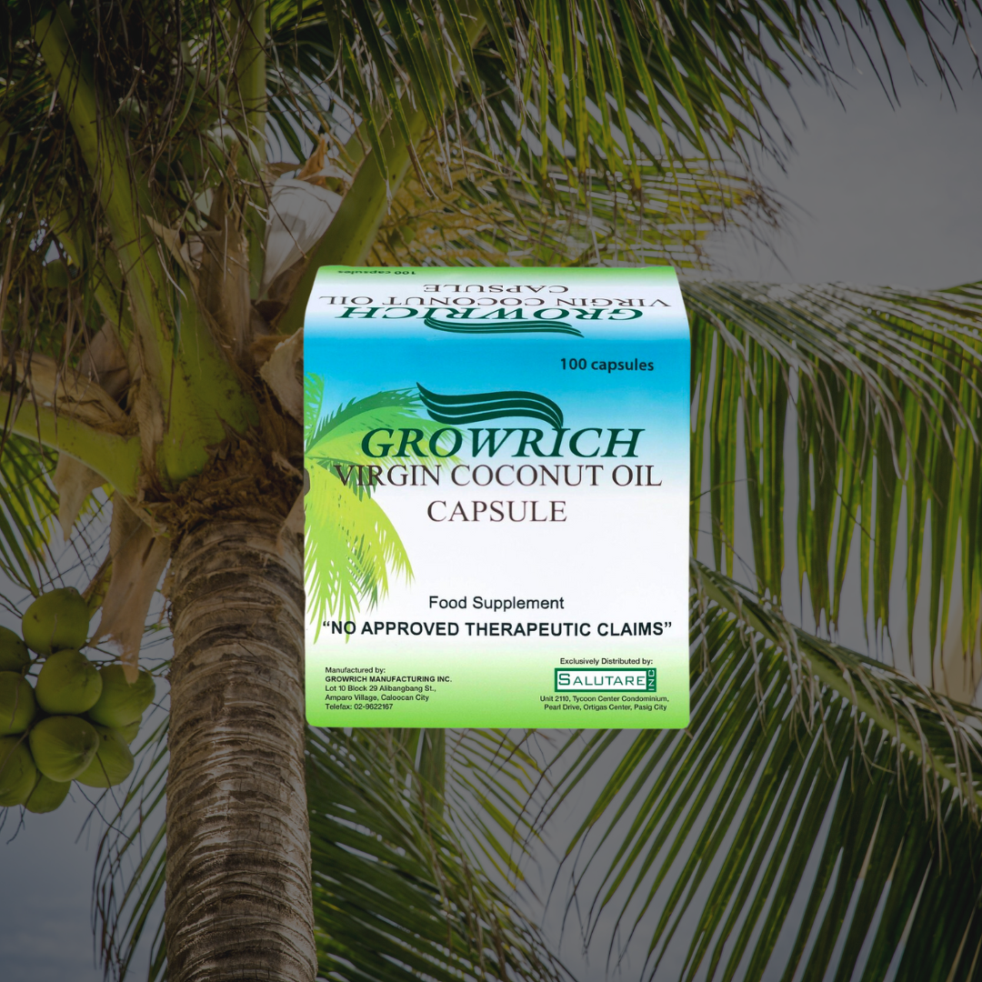 Growrich Virgin Coconut Oil Capsules – G by Greatwell