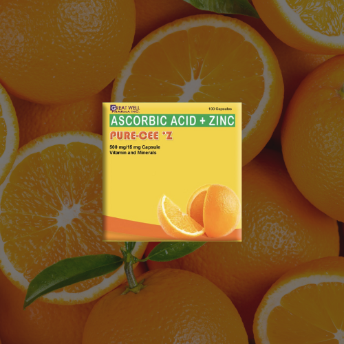 Pure-Cee 'Z Capsules 500mg – G by Greatwell